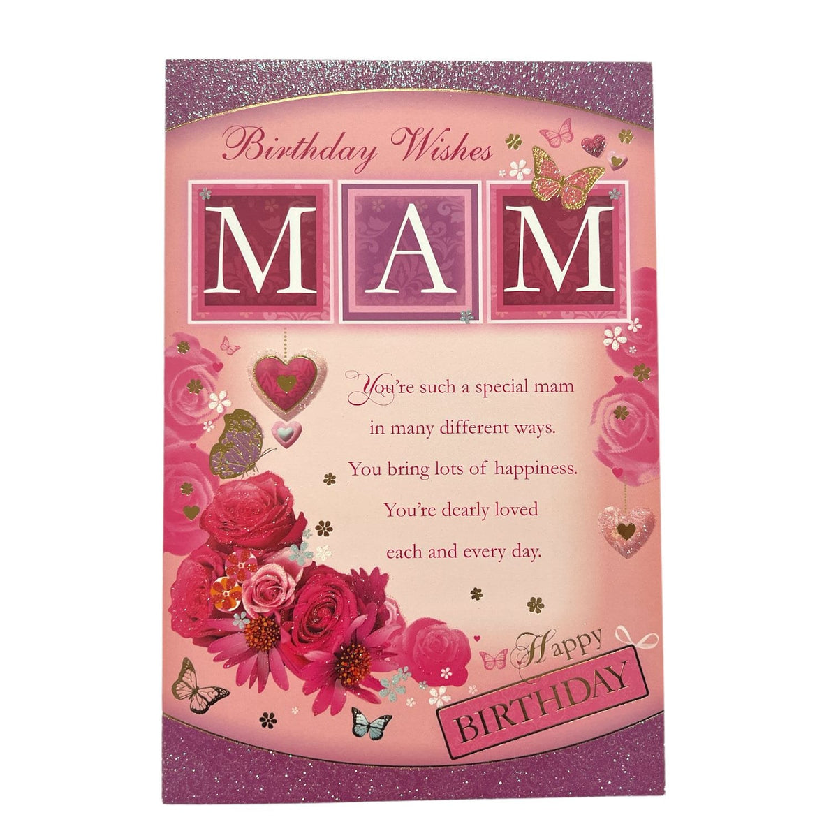 Mam Birthday Wishes Floral Greetings Card – Collect Cards