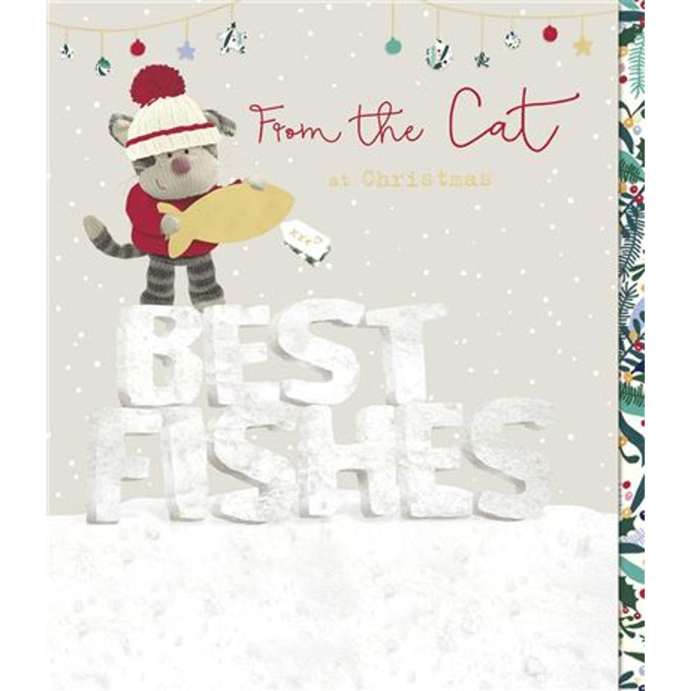 From the Cat Best Fishes Christmas Card – Collect Cards