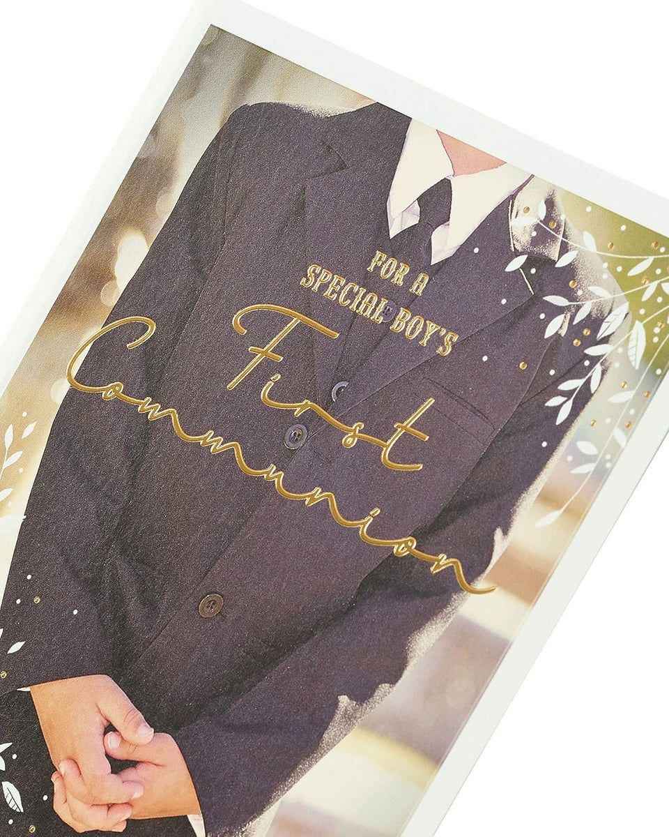 First Communion Congratulations Religious Card – Collect Cards