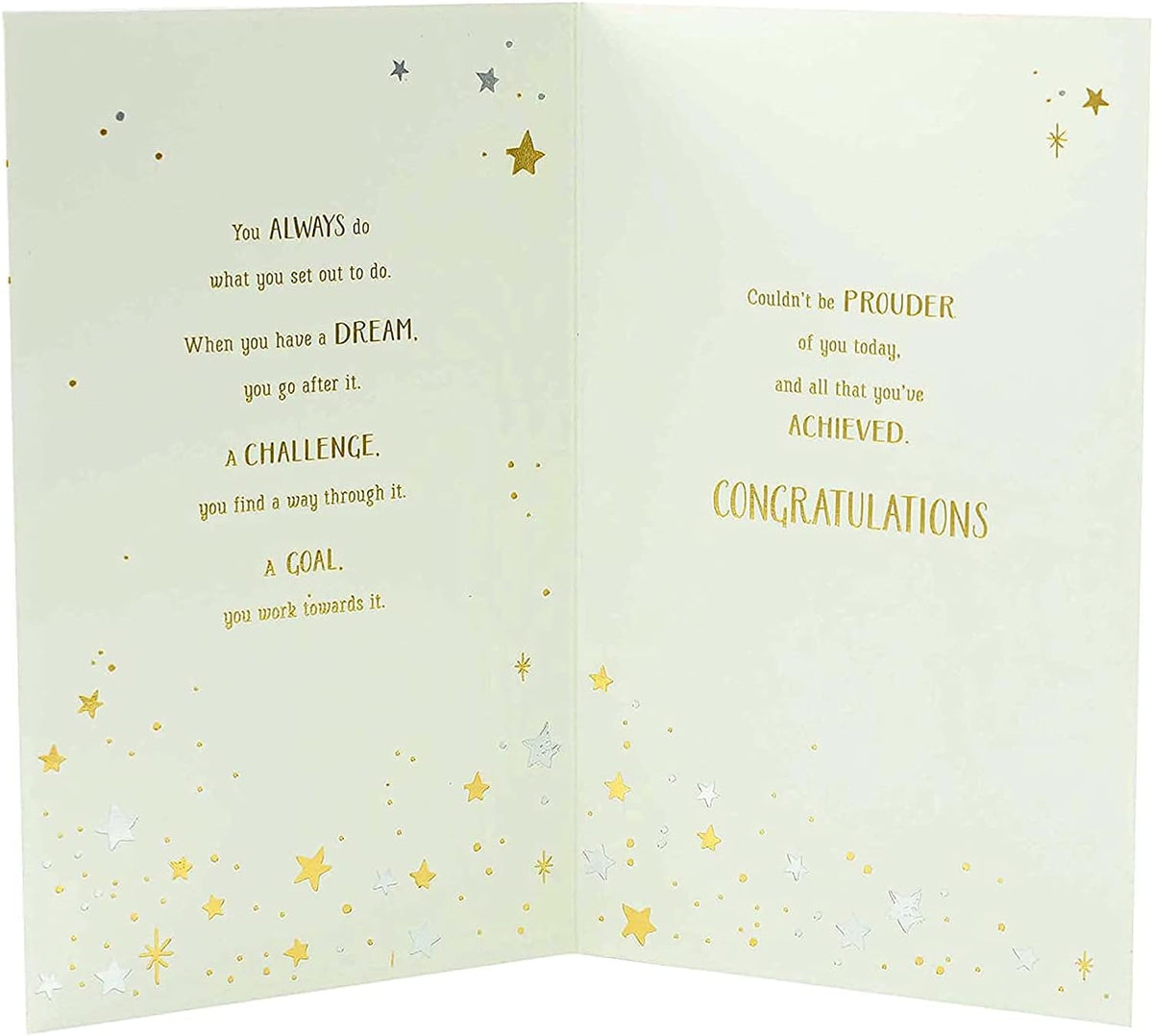 Graduation Success Congratulations Card – Collect Cards