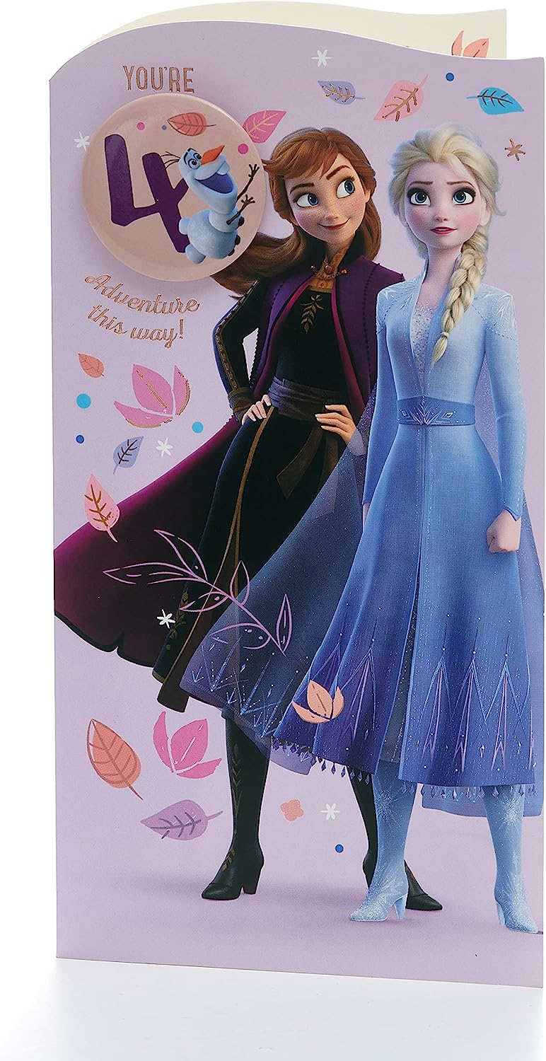 Frozen Anna Elsa Blank Card FREE Download: Disney Frozen Place Cards