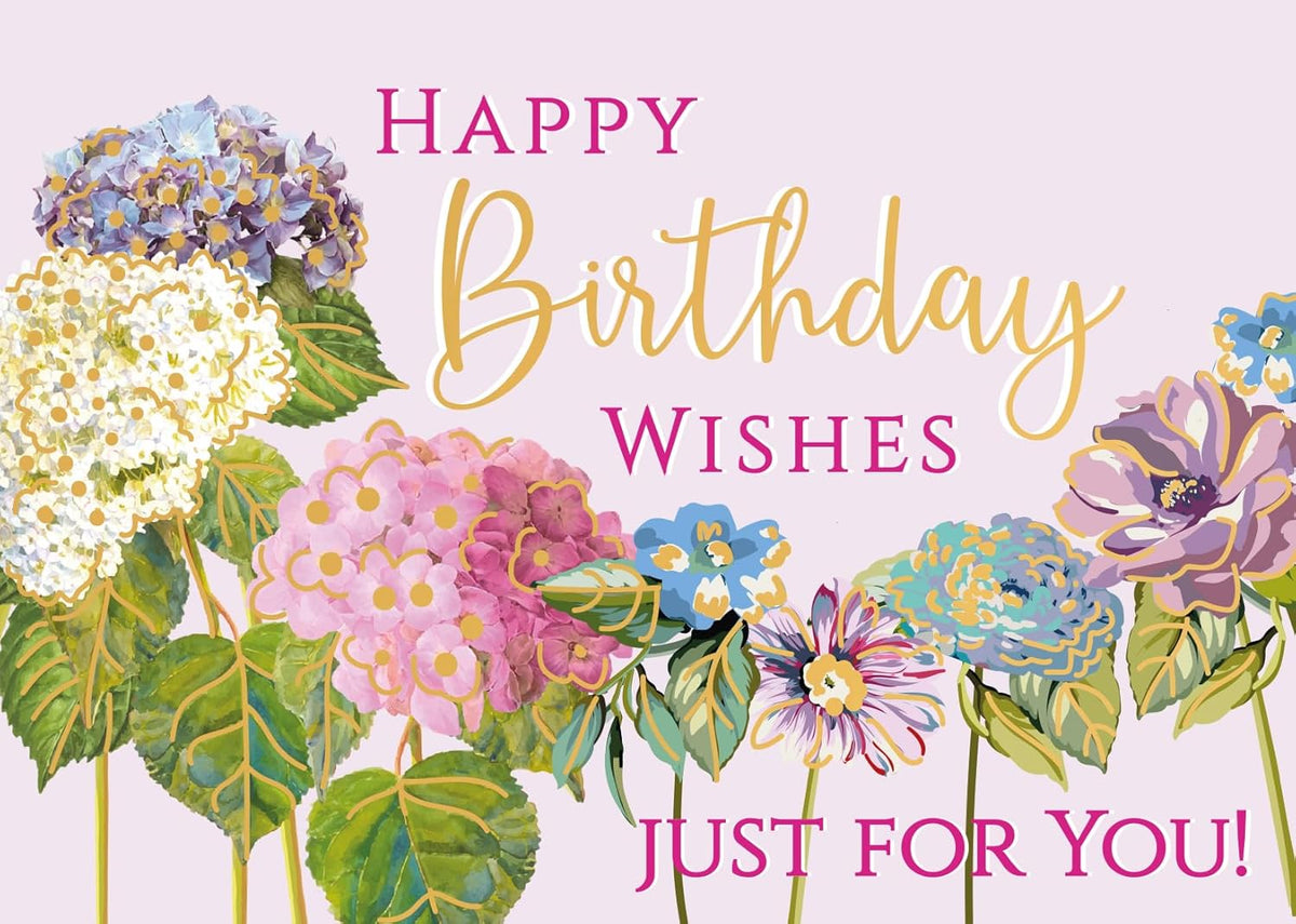 Foral Bouquet 3D Pop Up Birthday Card – Collect Cards