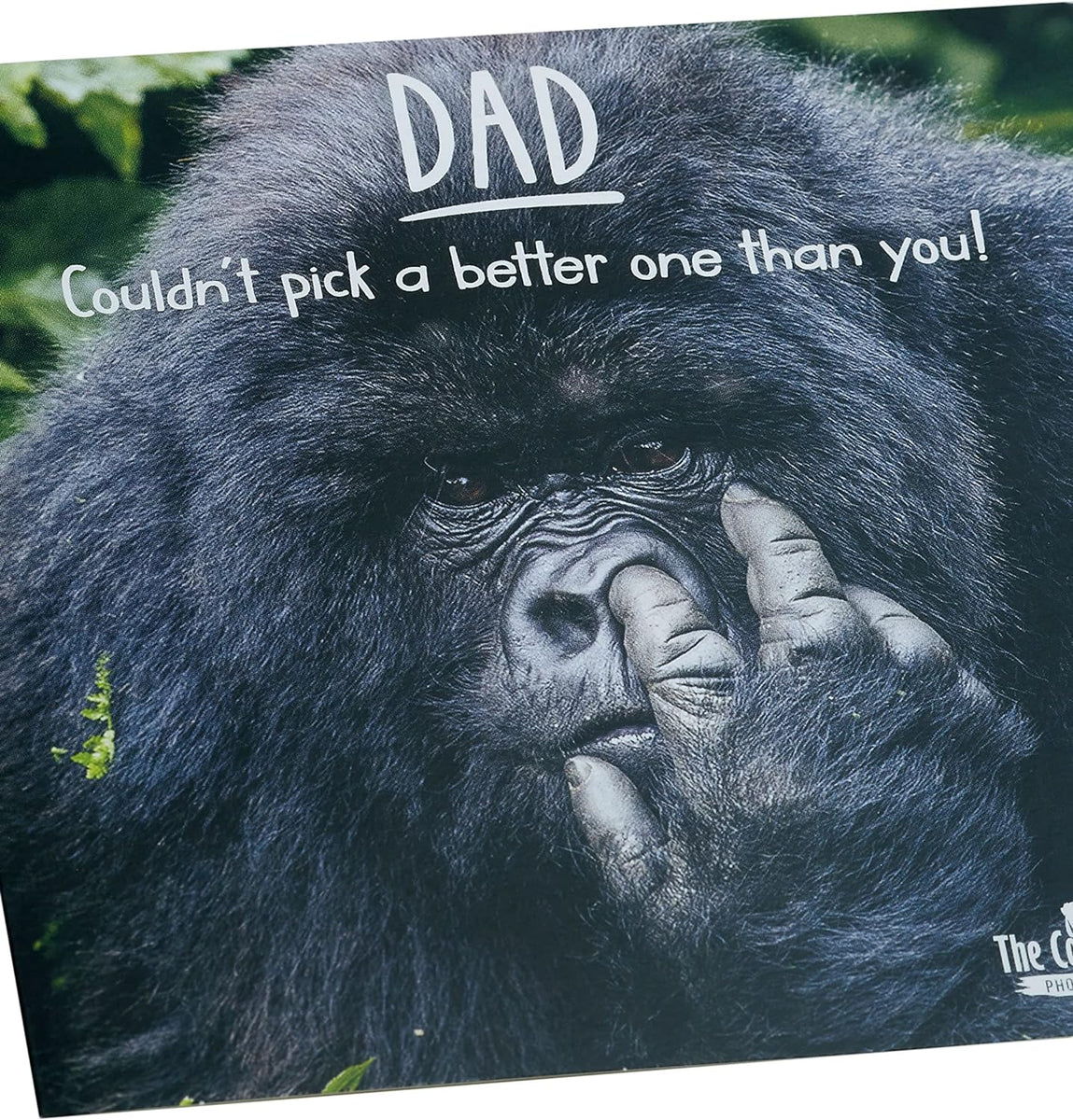 Funny Gorilla Design Dad Father's Day Card – Collect Cards