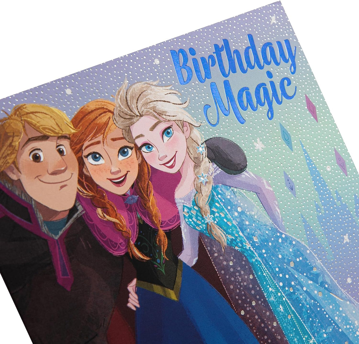 Disney Frozen Design Birthday Card with Activity – Collect Cards