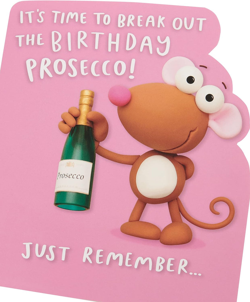 Prosecco Design Birthday Card – Collect Cards