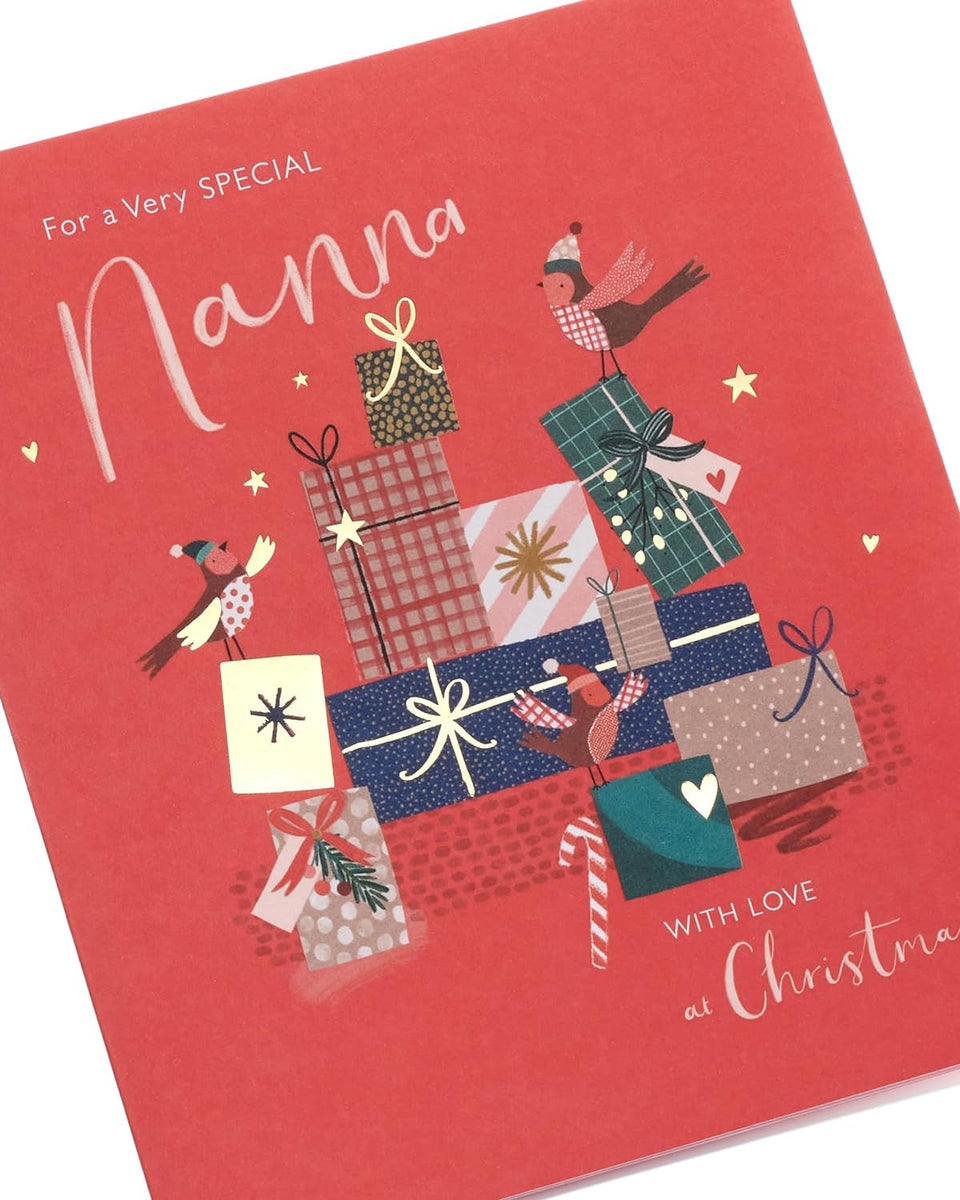 Presents Design Special Nanna Christmas Card – Collect Cards
