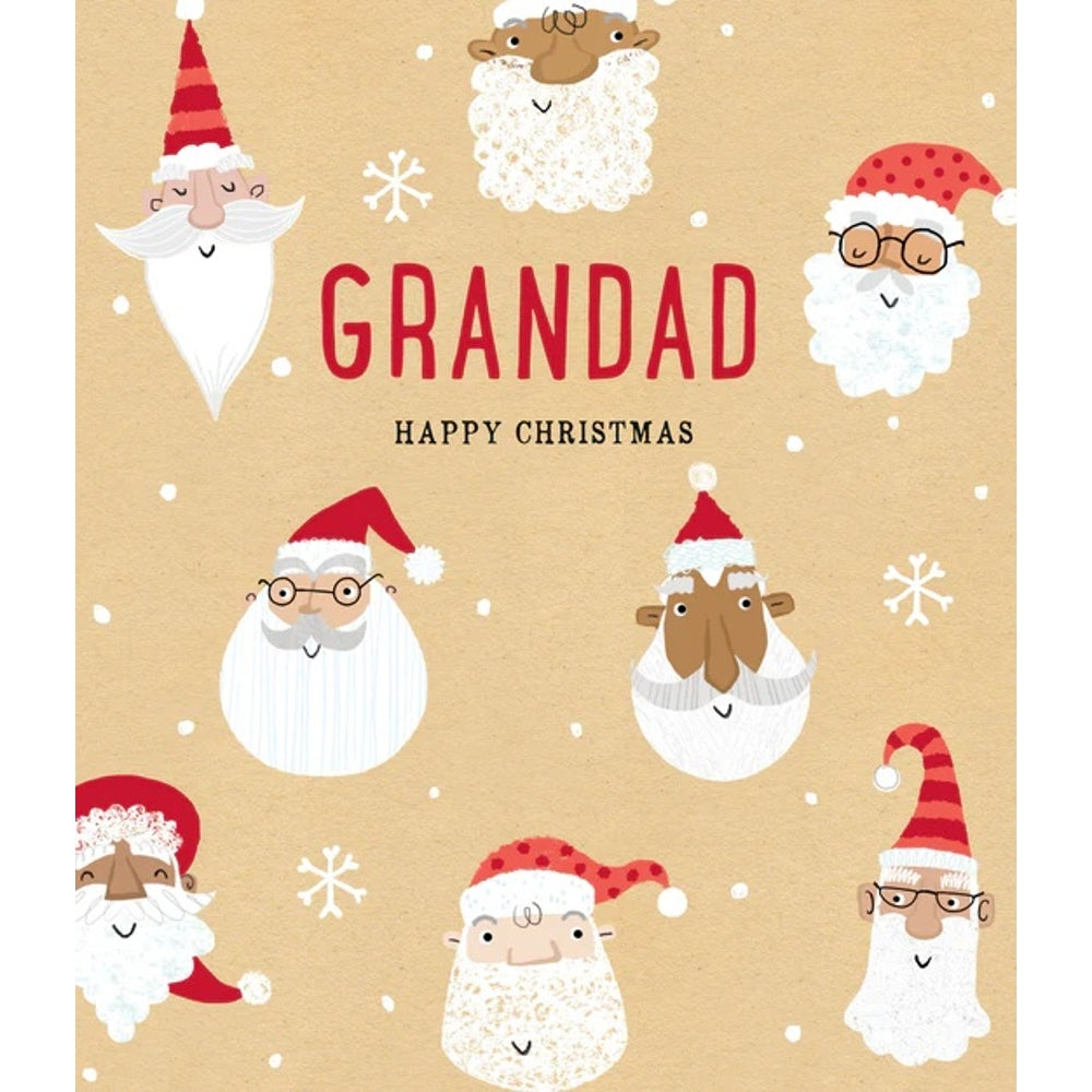 Santa Design Grandad Christmas Card – Collect Cards
