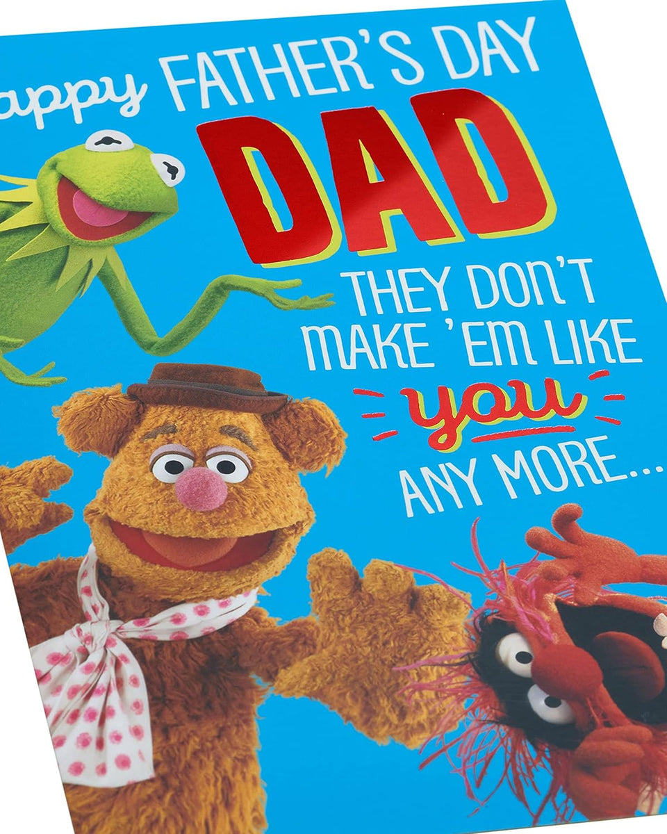 Disney The Muppets and Kermit Design Dad Father's Day Card – Collect Cards