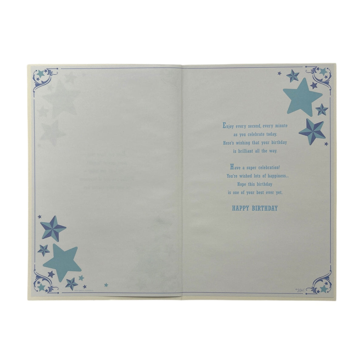 Age 18 Male Silver Stars Birthday Card – Collect Cards