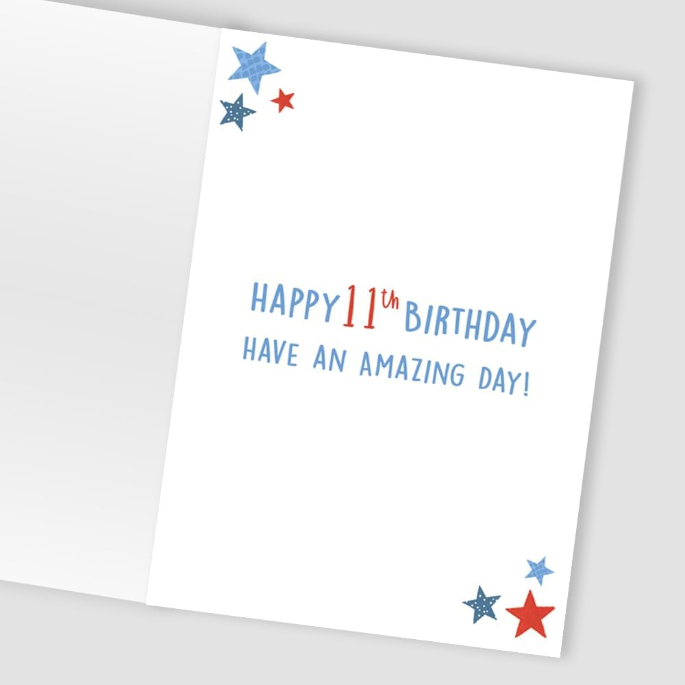Contemporary Eleven-Tastic! Boy 11th Birthday Card – Collect Cards