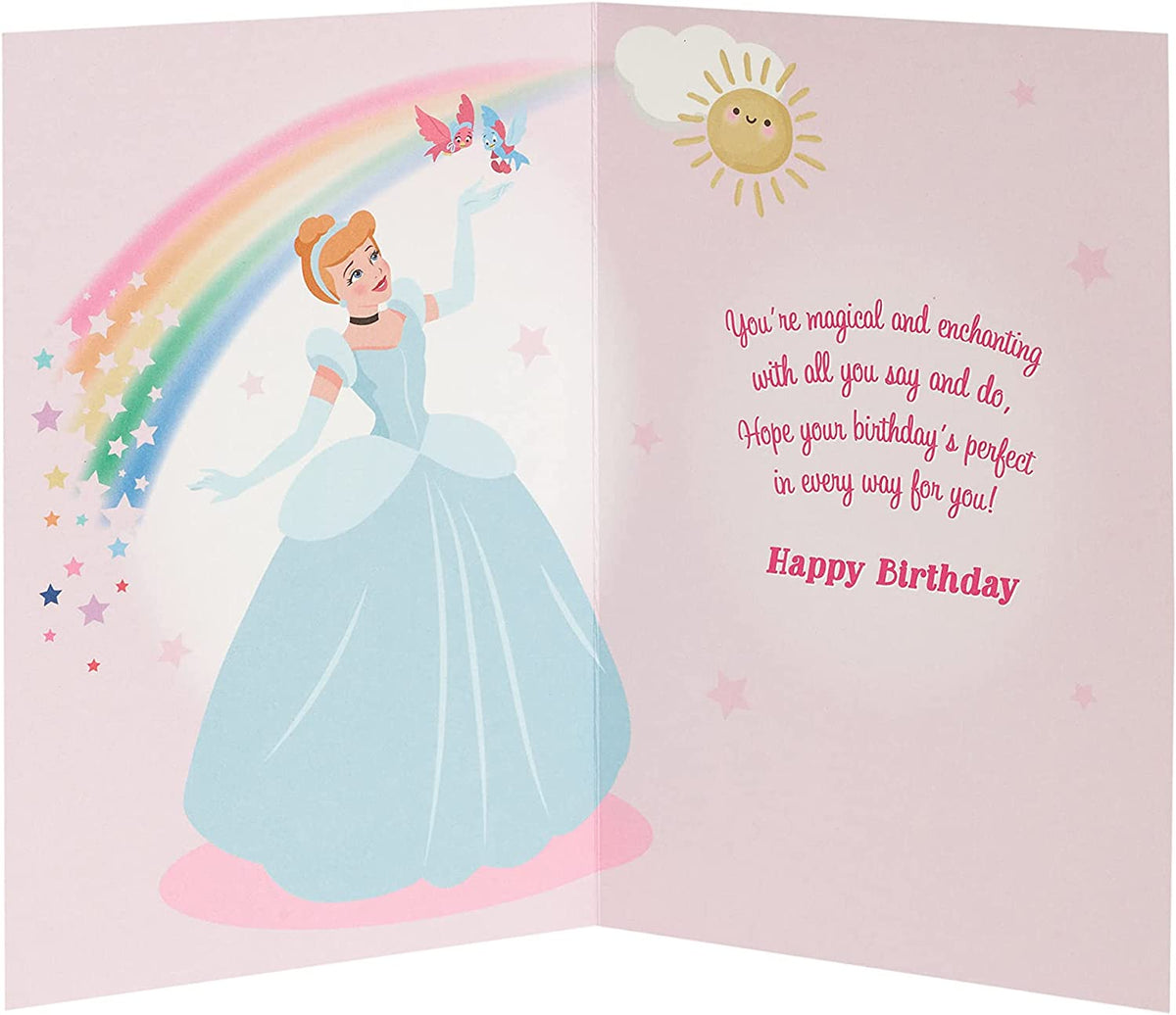 Disney Princess Cinderella Granddaughter 3rd Birthday Card – Collect Cards