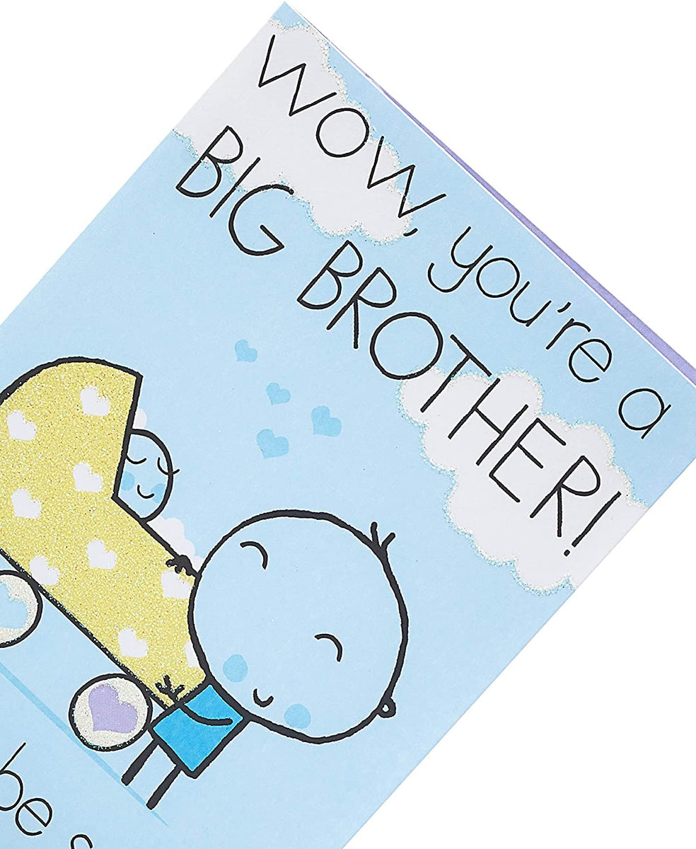 Congratulations Big Brother Card for New Baby – Collect Cards