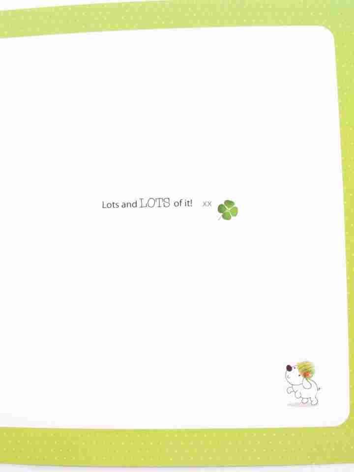 Good Luck Cute Girl With Four Leaf Clover Sweet Matilda Card – Collect ...
