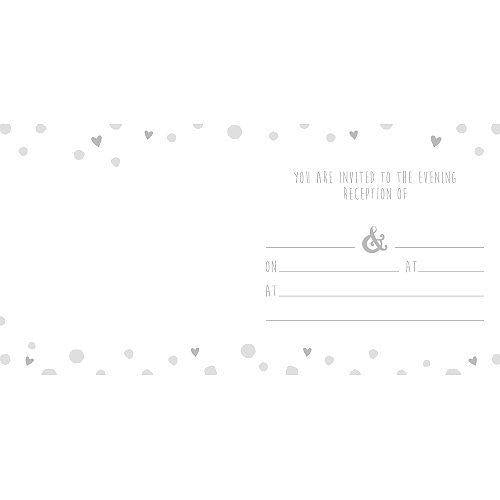 Hotchpotch Cards Wedding Evening Invitation (Pack of 6) – Collect Cards